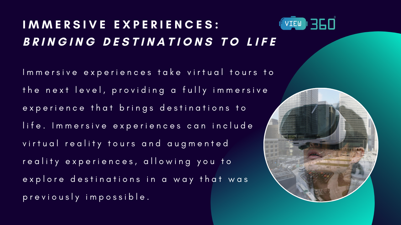 The Future of Tourism with 360° Virtual Tours and Immersive Experiences - View360Degrees